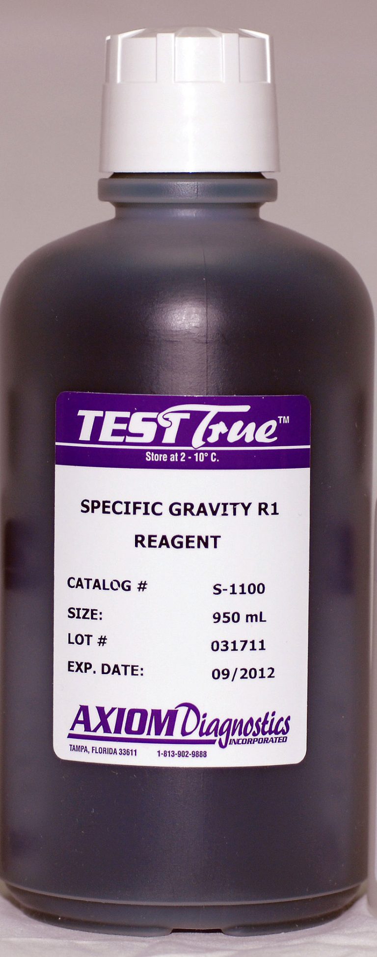 Specific Gravity Reagent R1 Size 950 mL - Axiom Diagnostics