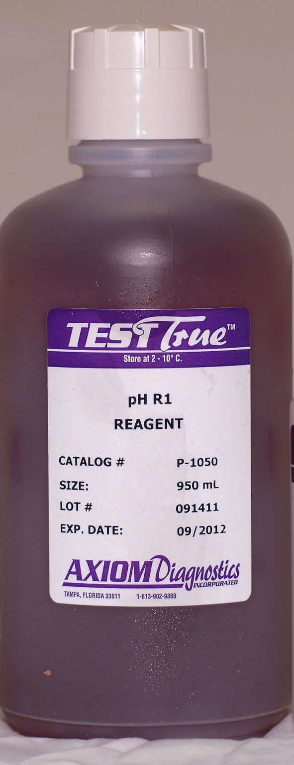 pH Reagent R1 Size 950 mL - Axiom Diagnostics